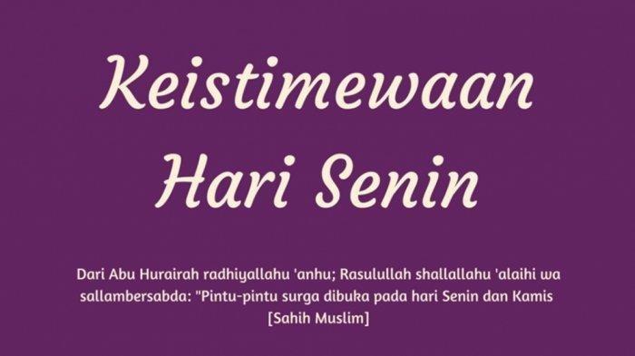 7 Doa Hari Senin Sebelum Beraktivitas, Senin Merupakan Hari di Mana ...