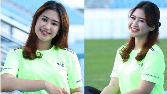 Lebih Suka Nonton Bola Langsung di Stadion Batakan Balikpapan, Ini Alasan Indah Ayu Lestari ...