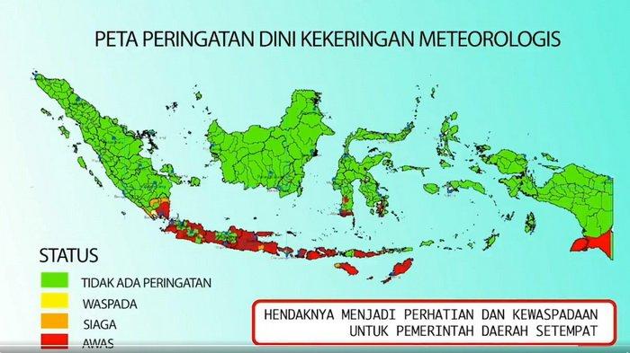 Daftar Lengkap Wilayah yang Akan Dilanda Kekeringan, Terbanyak di Jawa dan BMKG Imbau Hemat Air ...
