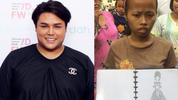 Ivan Gunawan Akan Gunakan Karya Desain Buatan Windi Gadis Tunagrahita ...