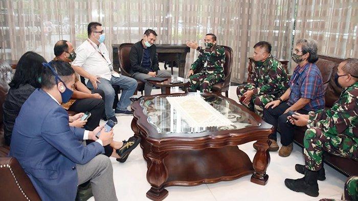 Dinas Penerangan Angkatan Darat Perkuat Kerja Sama dengan Media Nasional - Tribunkaltim.co