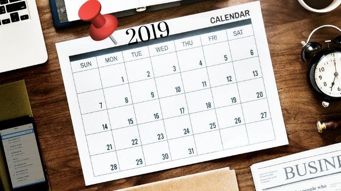 Deretan Hari Libur di Tahun 2019, Termasuk Hari Kejepit Nasional ...