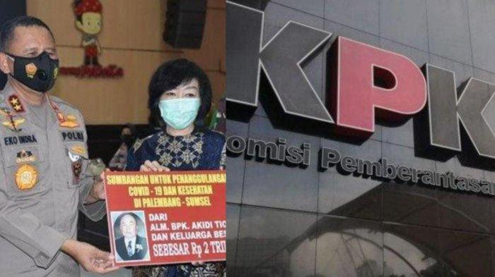 Akidi Tio Sumbang Rp 2 Triliun untuk Penanganan Covid-19 di Sumsel, KPK ...