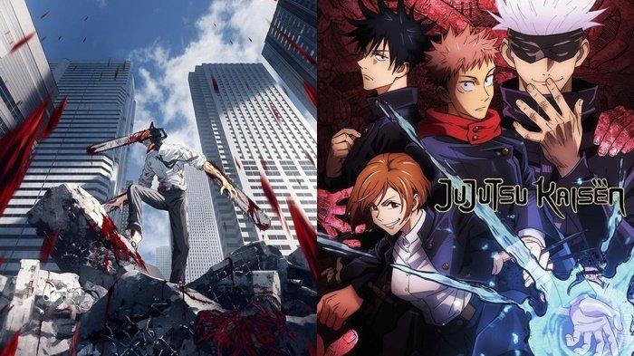 5 Kemiripan Anime Chainsaw Man dengan Jujutsu Kaisen, Garapan Studio ...