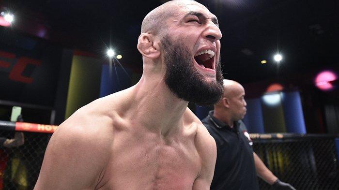 UFC Fight Night 178, Cukup 17 Detik dengan 1 Pukulan, "Monster" Khamzat ...
