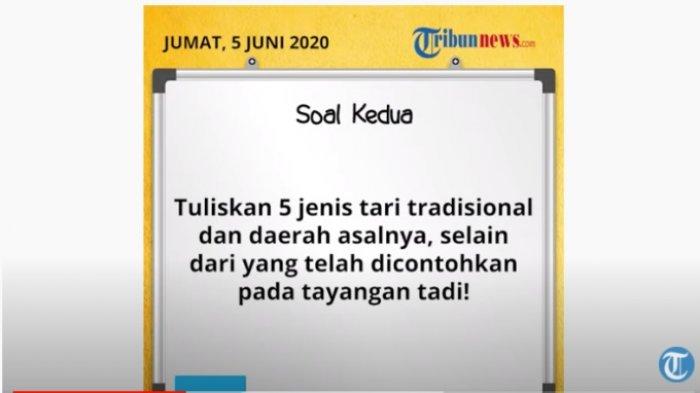 Kumpulan Jawaban Soal Kelas 1-3 SD Senam Irama: 5 Jenis Tari ...
