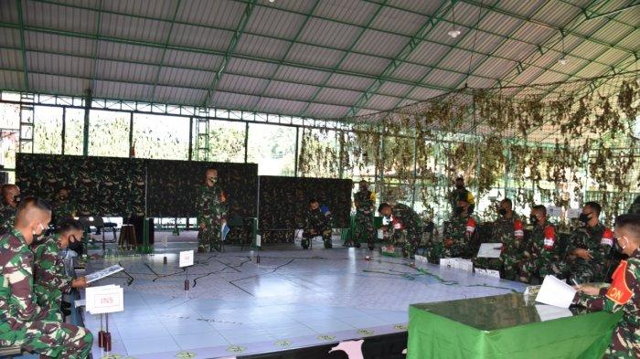 Maket Tempur Jadi Materi Terakhir Latihan 'Tombak Sakti' Prajurit TNI Yonif 611/Awang Long ...