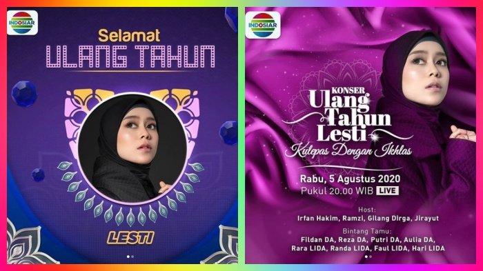 Link Live Streaming Konser Ulang Tahun Lesty Malam Ini di Indosiar, Ada ...