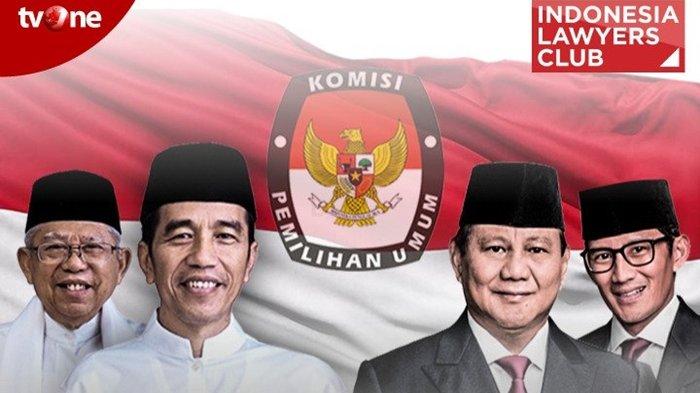 Live Streaming Ilc Tvone Debat Capres 2019 Menguji Netralitas Kpu