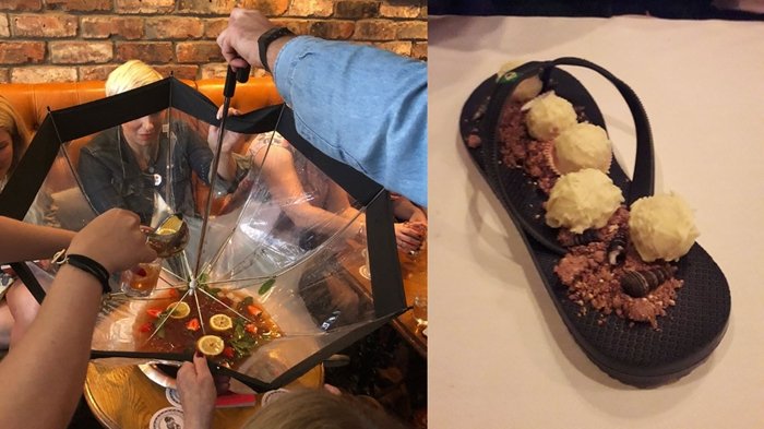 10 Restoran Ini Sajikan Makanan di Wadah yang Anti Mainstream, Unik ...