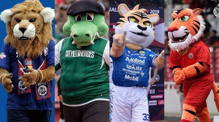 Persebaya, Arema FC, Persib, dan Persija Punya Maskot dan Julukan ...