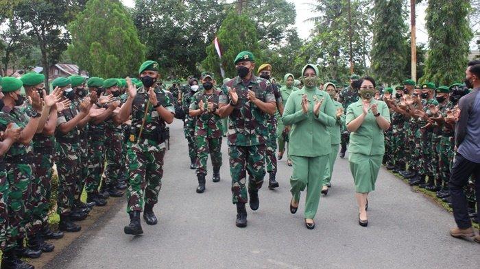 Kunjungan Kerja ke Yonif 611 Awang Long, Ini Pesan Pangdam VI Mulawarman - Tribunkaltim.co