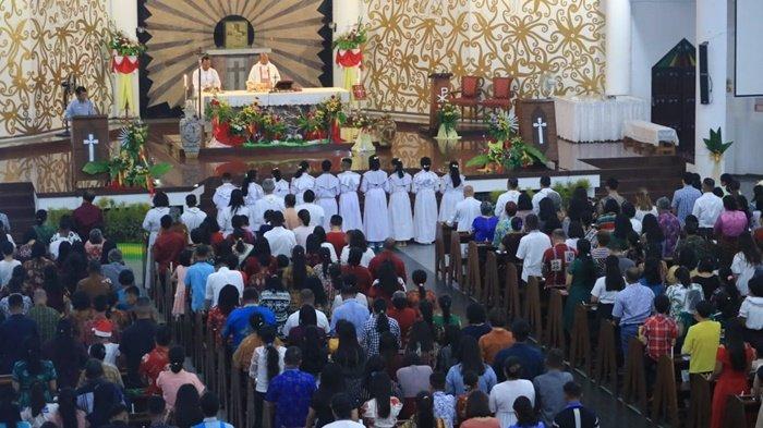 Dua Kali Laksanakan Misa Malam Natal, Gereja Katolik St Maria Imakulata ...