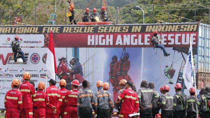 Tim Rescue dari Beberapa Perusahaan di Balikpapan Adu Kecakapan Bidang ...