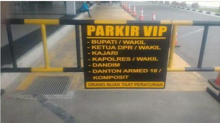 Untuk Siapa Area Parkir VIP Bandara Ini? - Tribunkaltim.co