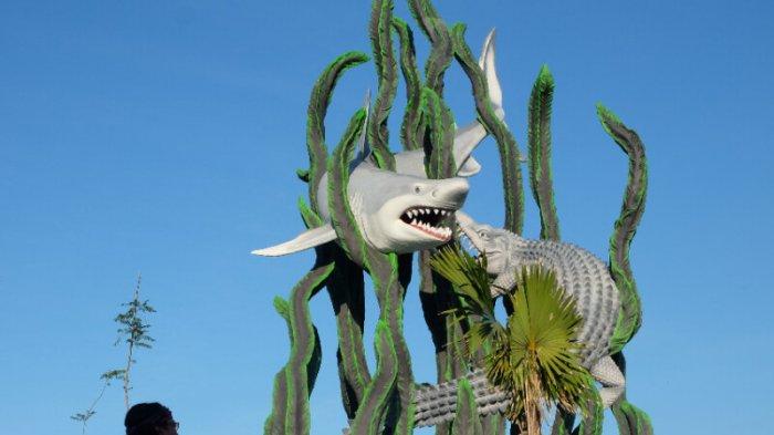 Kisah Ikon Baru Surabaya, Patung Suro dan Boyo, Bola Mata Bisa ...