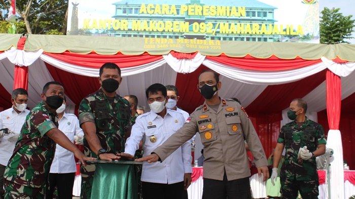 Pangdam VI Mulawarman Resmikan Markas Korem 092 Maharajalila ...