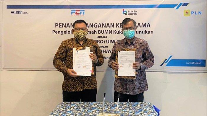 PLN Gandeng PT PCN Tingkatkan Pengelolaan Rumah BUMN - Tribunkaltim.co