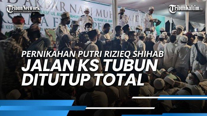 NEWS VIDEO Tamu Undangan Memadati Pernikahan Putri Rizieq Shihab, Jalan KS Tubun Ditutup Total ...