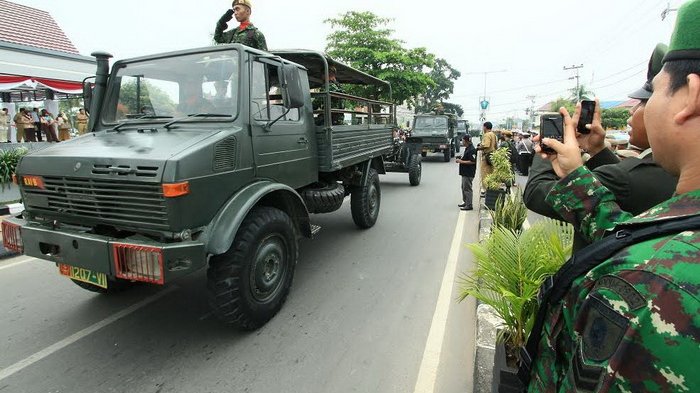 Perkuat Pertahanan Ibu Kota Negara Nusantara, Yonarmed 18 Kukar Dilengkapi Roket Terbaru ...