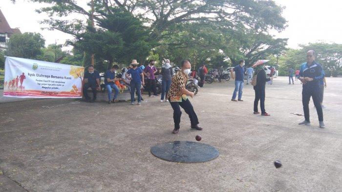 Hidupkan Kembali Olahraga Tradisional, Dispora Kubar Gelar Pertandingan ...