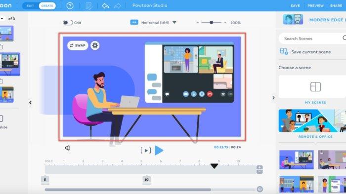Langkah Mudah Buat Video Animasi dengan Aplikasi Edit Video Online ...