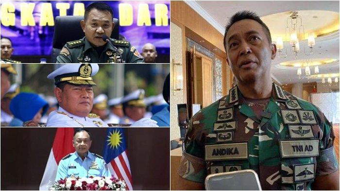 Profil & Riwayat Jabatan 3 Calon Panglima TNI Pengganti Andika Perkasa: KSAD Dudung hingga KSAL ...