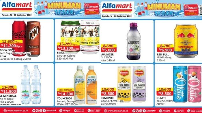 Promo Alfamart Hari ini Kamis 22 September 2022, Minuman Lemon Water ...