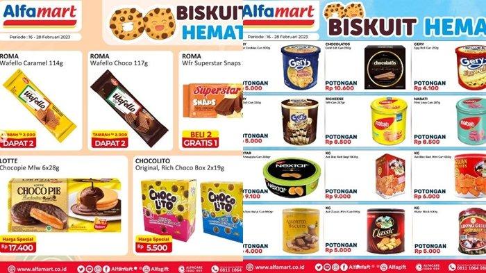 Promo Alfamart Hari ini Minggu 26 Februari 2023, Belanja Biskuit Super ...