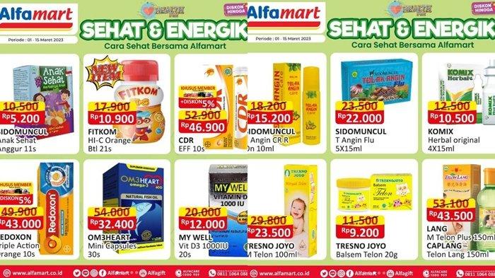 Promo Alfamart Hari ini Rabu 15 Maret 2023, Belanja Produk Kesehatan ...