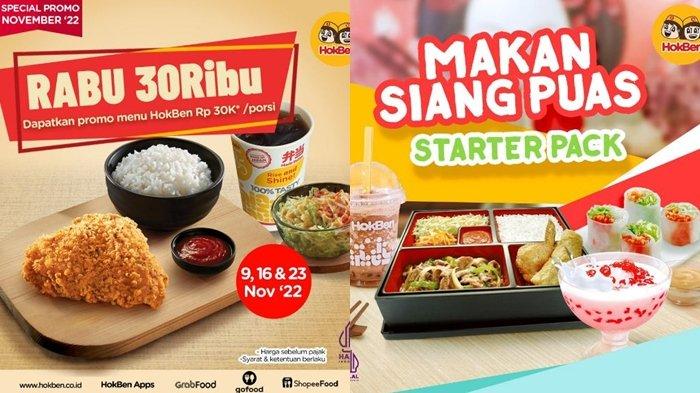 Promo HokBen Hari ini Rabu 23 November 2022, Makan Super Kenyang hanya ...