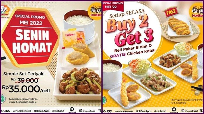 Promo HokBen Senin 30 Mei 2022, Makan Kenyang Super Hemat Hari ini ...