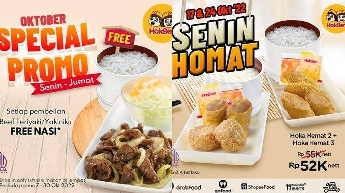 Paket Hemat Hari Senin Makan Berdua hanya Rp 52.000, Promo HokBen Hari ini Senin 24 Oktober 2022 ...