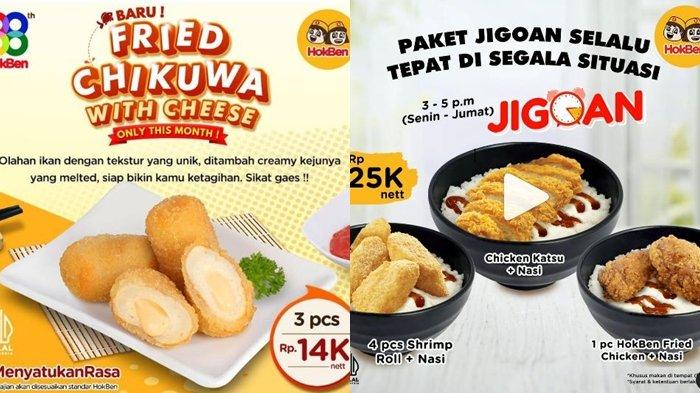 Promo Hokben Hari ini 8 Mei 2023, Makan Kenyang Senin sampai Kamis hanya Rp 25.000 - Tribunkaltim.co