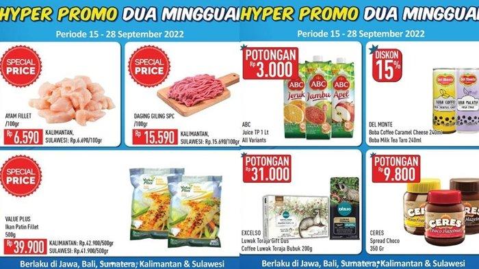 Promo Hypermart Hari ini Kamis 15 September 2022, Belanja Ayam Fillet ...