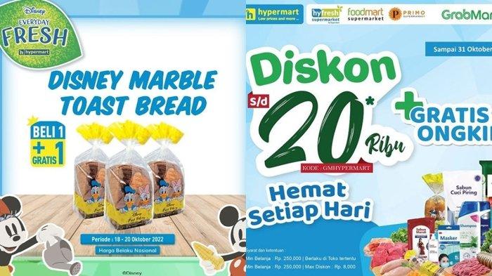 Belanja Roti Beli 1 Gratis 1, Promo Hypermart Terbaru Hari ini Kamis 20 ...
