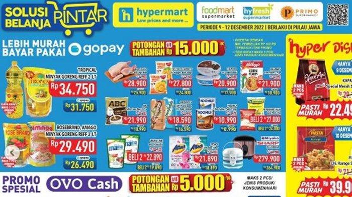 Promo Hypermart Hari ini Senin 12 Desember 2022, Bayar Pakai GoPay Ada ...