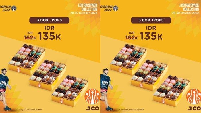 Promo J.CO Hari ini Jumat 28 Oktober 2022, Hanya Bayar Rp 135.000 ...