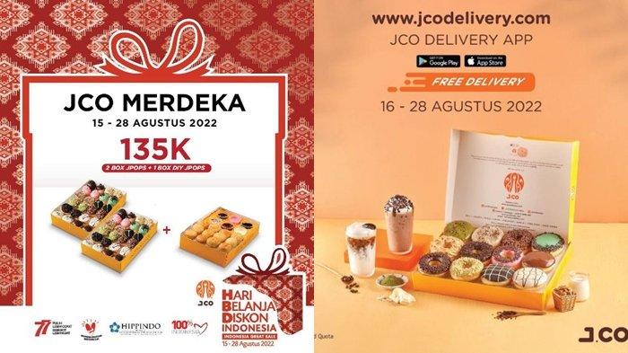 Promo J.CO Hari ini Rabu 17 Agustus 2022, Dapatkan 2 Box Jpops dan 1 ...