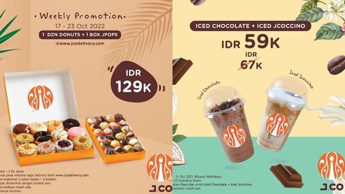 12 Donat dan 1 Box Jpops hanya Rp 129.000, Cek Promo J.CO Terbaru Hari ...