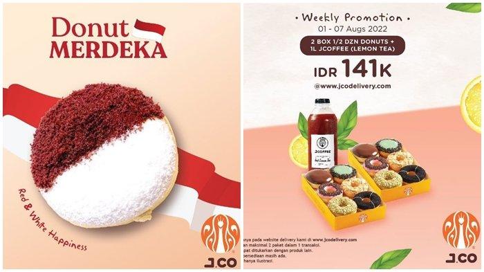 Promo J.CO Hari ini Selasa 2 Agustus 2022, Minum 1 Liter dan 12 Donat ...