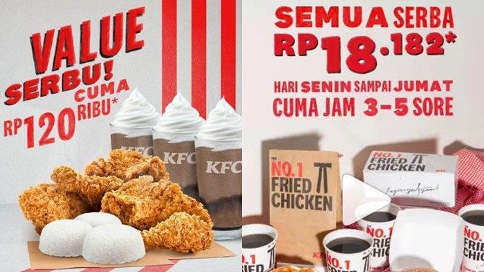 5 Potong Ayam, 3 Nasi dan 3 Mocha Float Rp 120.000, Cek Promo KFC Hari ini 26 Desember 2022 ...