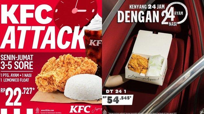 4 Potong Ayam dan 2 Nasi Pesan di Drive Thru hanya Rp 54.545, Promo KFC ...