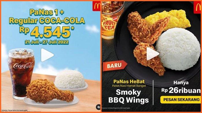 Dapatkan Promo McD Terbaru Makan Hemat hanya dengan Harga Rp 4.545, Ini ...