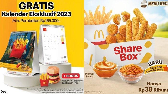 Promo McD Hari ini Selasa 20 Desember 2022, Belanja Minimal Rp 165.000 ...