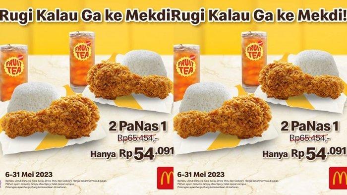 Promo McD Hari ini Senin 8 Mei 2023, Makan Kenyang Paket Berdua Super Kenyang hanya Rp 54.091 ...