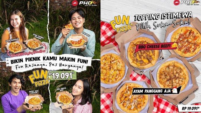 Promo Pizza Hut Hari ini Sabtu 13 Mei 2023, Fun Pizza Ada 5 Pilihan ...