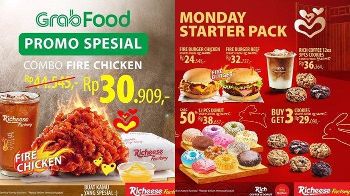 Promo Richeese Factory Hari ini 24 Januari 2023, Pesan di GrabFood ...