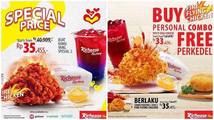 Promo Richeese Factory Senin 26 September 2022, Pesan Lewat GoFood ...
