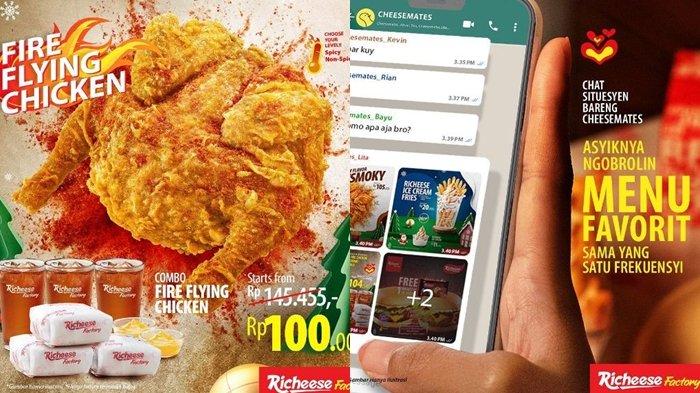 Promo Richeese Factory Hari ini Jumat 30 Desember 2022, Makan ber 3 ...